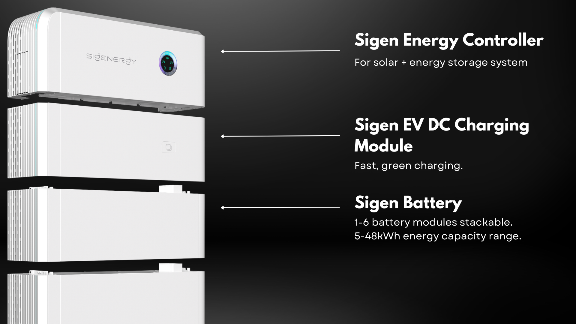 Sigenergy SigenStor Home Energy Solution Sigenergy SigenStor Home Energy Solution